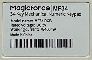 Magicforce MF34 – きんたプロダクション